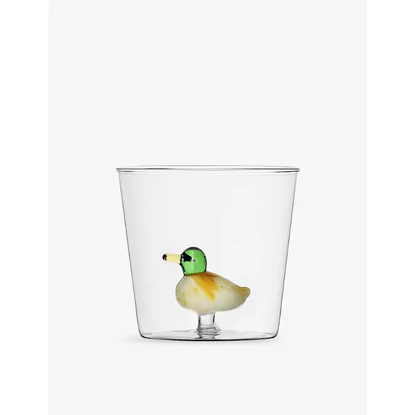 ICHENDORF MILANO Duck Glass Tumbler 8cm - Multicolor