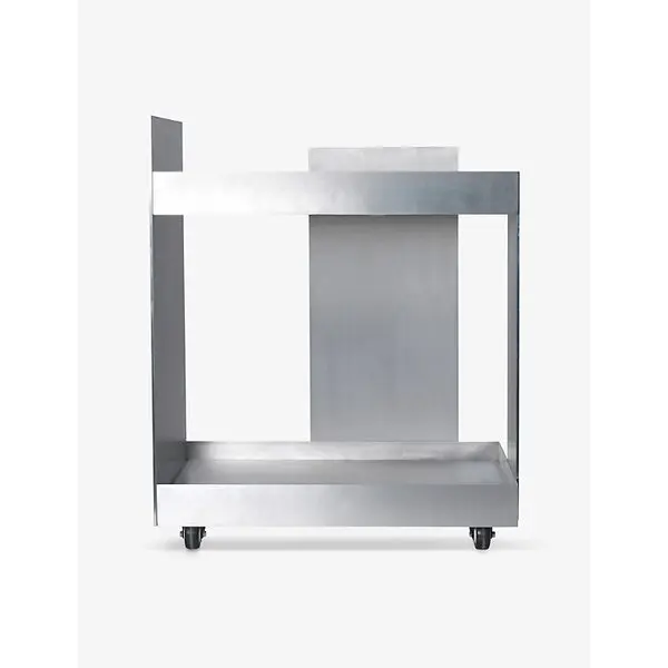 FERM LIVING Industrial Larger Trolley - Aluminium