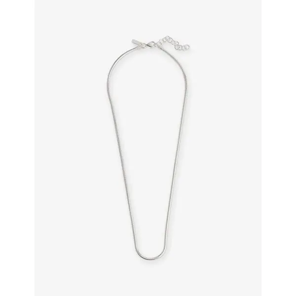 COMMONLINES Snake Sterling Necklace - Silver