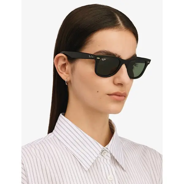 Ray-ban Square Frame Sunglasses - Black