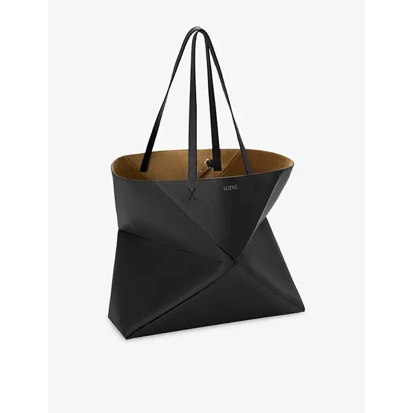 Loewe Puzzle Fold Large Leather Tote Bag