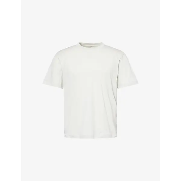Eleventy Crew-neck Cotton And Modal-blend T-shirt