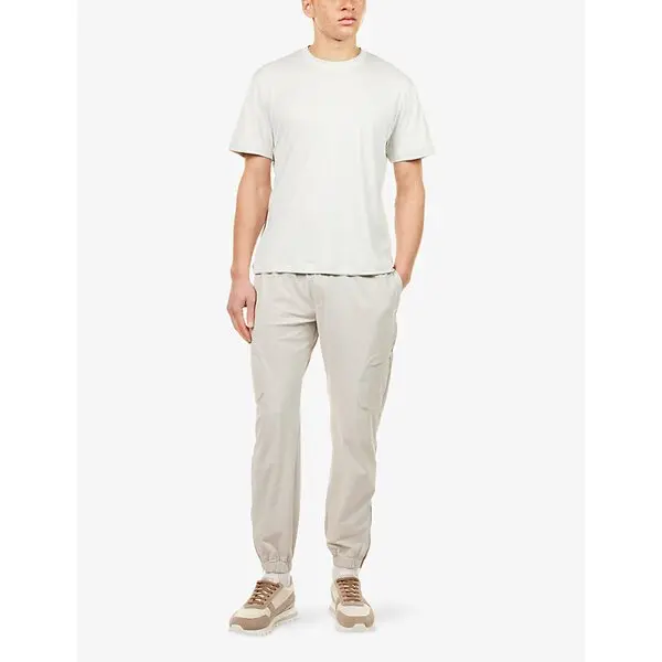 Eleventy Crew-neck Cotton And Modal-blend T-shirt