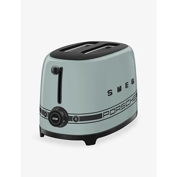 SMEG Porsche X 50s Style Two-slice Stainless-steel Toaster - Green
