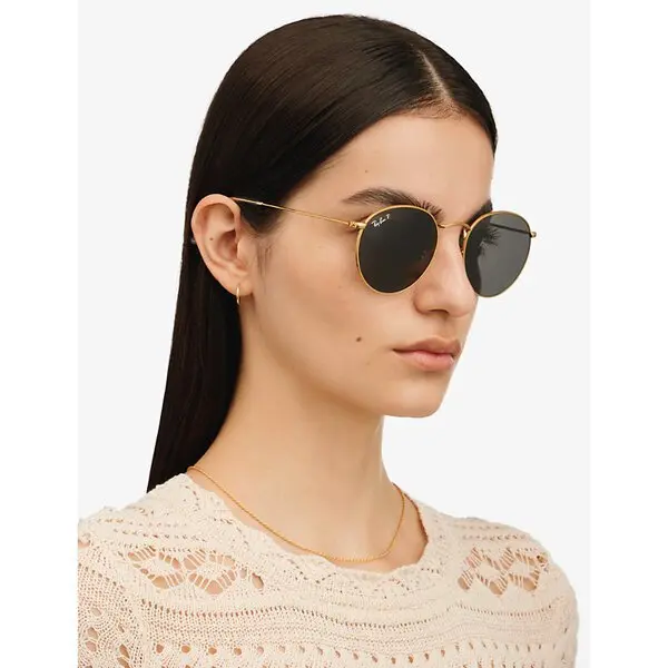 Ray-ban Round Metal Sunglasses