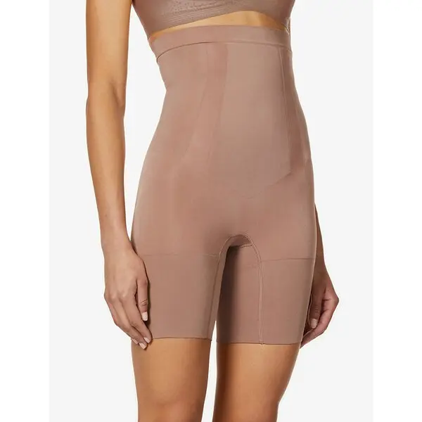 Spanx Sculpt™ Oncore High-waisted Mid-thigh Short - Cafe Au Lait