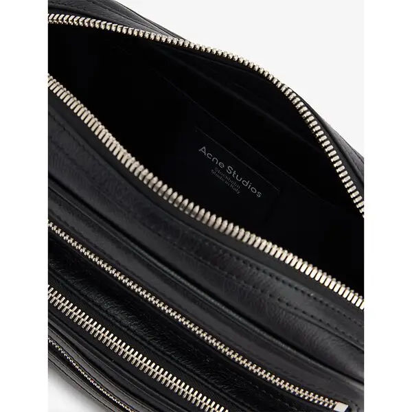 Acne Studios Leather Shoulder Bag - Black