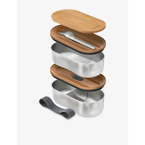 BLACK+BLUM Bento Stainless-steel Boxes 18.5cm