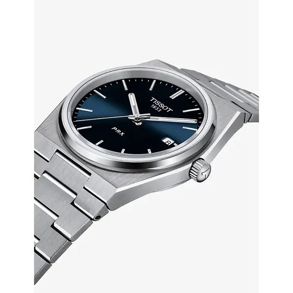 TISSOT Prx Stainless Steel Quartz Watch - Blue