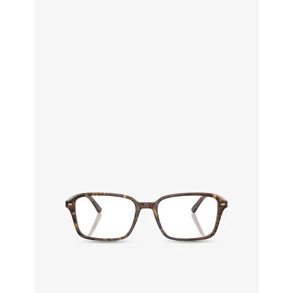 Ray-ban Square-frame Optical Glasses - Brown