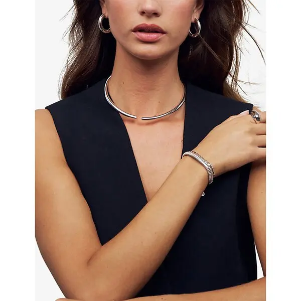 SIF JAKOBS Riva Rhodium-plated Sterling- Bracelet