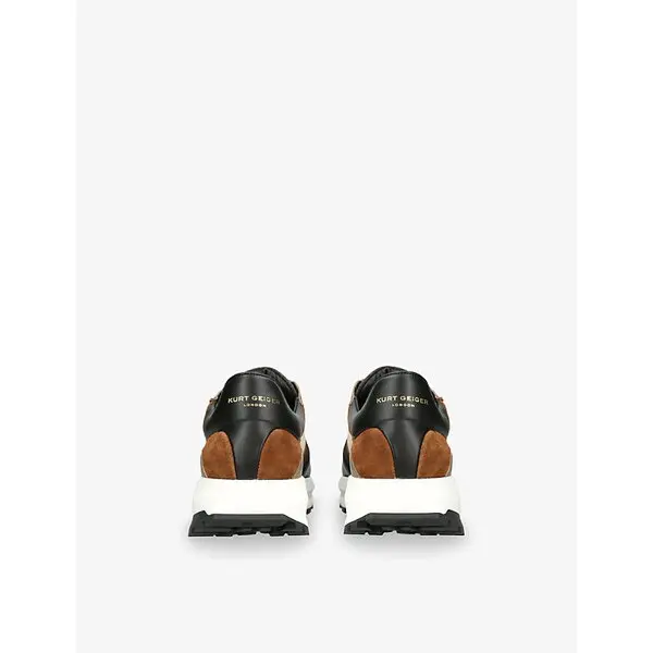 Kurt Geiger Gaspar Contrast-panel Low-top Trainers