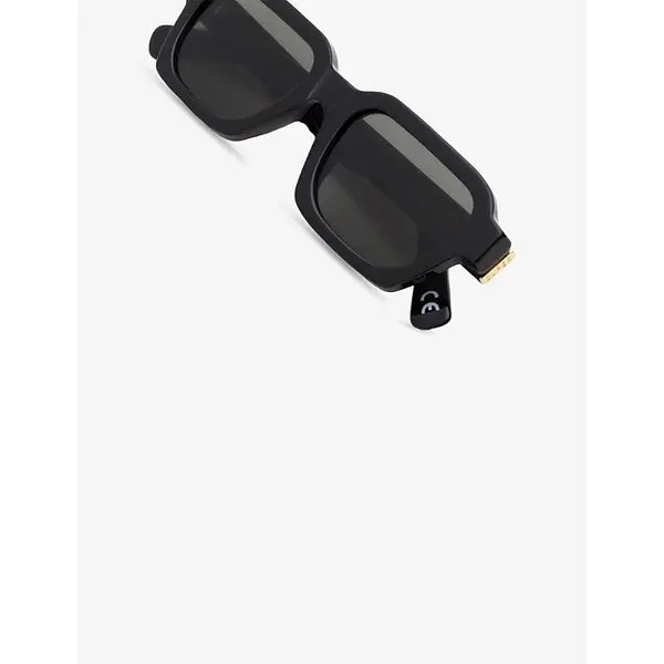 RETROSUPERFUTURE Caro Rectangular-frame Sunglasses - Black