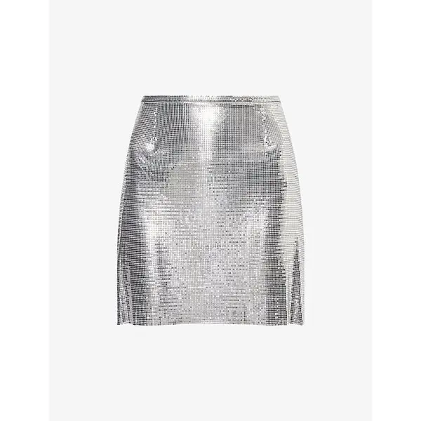 Rabanne Mesh Mini Skirt
