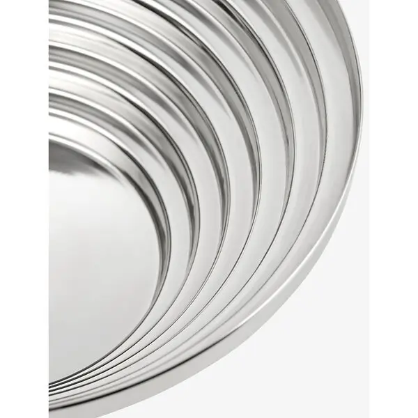 ALESSI Maya Stainless-steel Basket 25cm - Silver