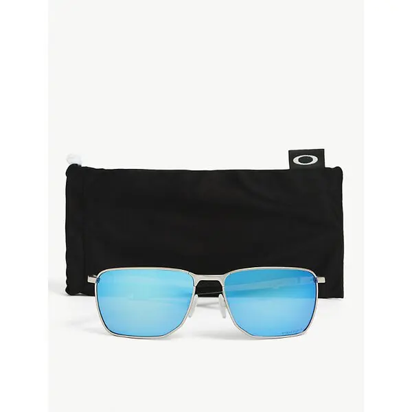 Oakley Ejector Metal Rectangular-frame Sunglasses