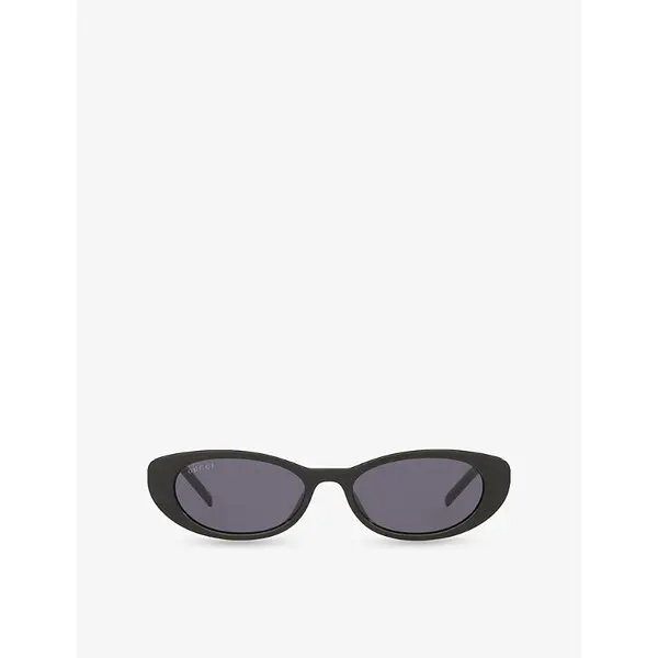 Gucci Gg1680s Cat Eye-frame Sunglasses - Black