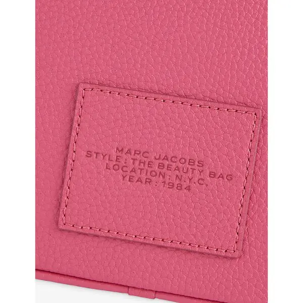 Marc Jacobs Beauty Bag Leather Pouch - Raspberry Pink