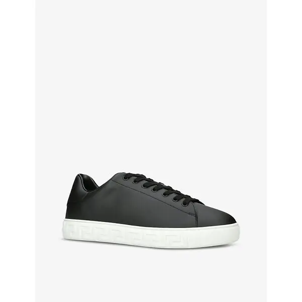 Versace Greca Shell Low-top Trainers - Black