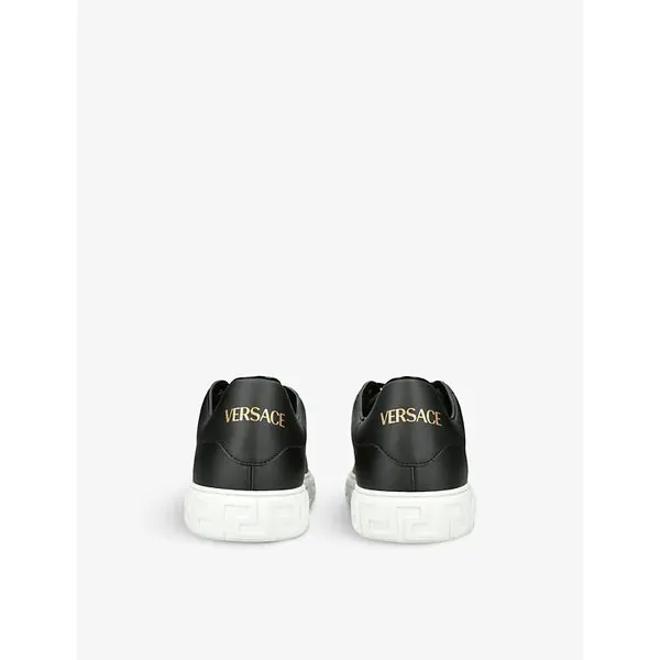 Versace Greca Shell Low-top Trainers - Black