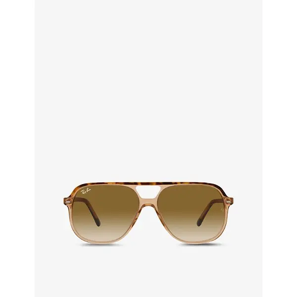 Ray-ban Acetate Aviator Sunglasses - Brown