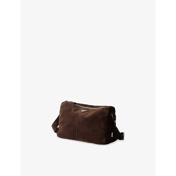 Prada Suede Shoulder Bag