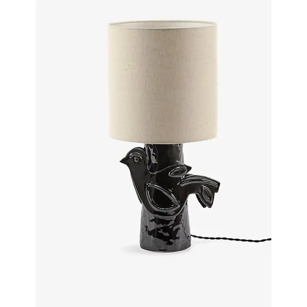 SERAX Marie Michielssen Paloma Stoneware Table Lamp - Black