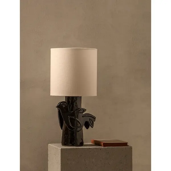 SERAX Marie Michielssen Paloma Stoneware Table Lamp - Black