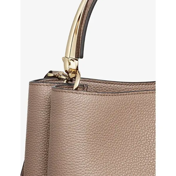 Cartier Panthère De Top-handle Bag - Beige