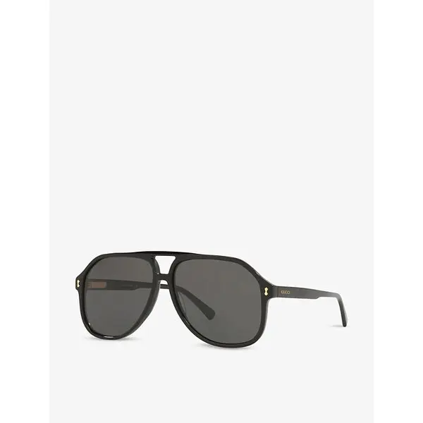 Gucci Gg1042s Acetate Aviator Sunglasses