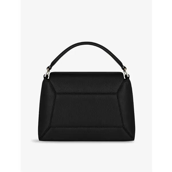 Strathberry Mosaic Leather Top-handle Bag - Black