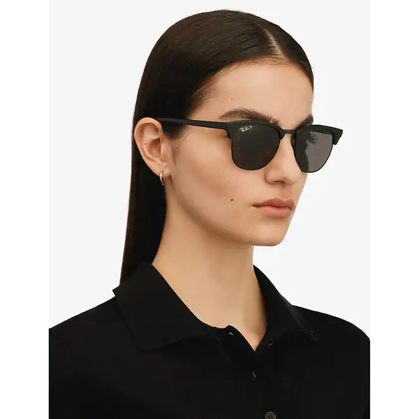 Ray-ban Clubmaster Sunglasses - Black