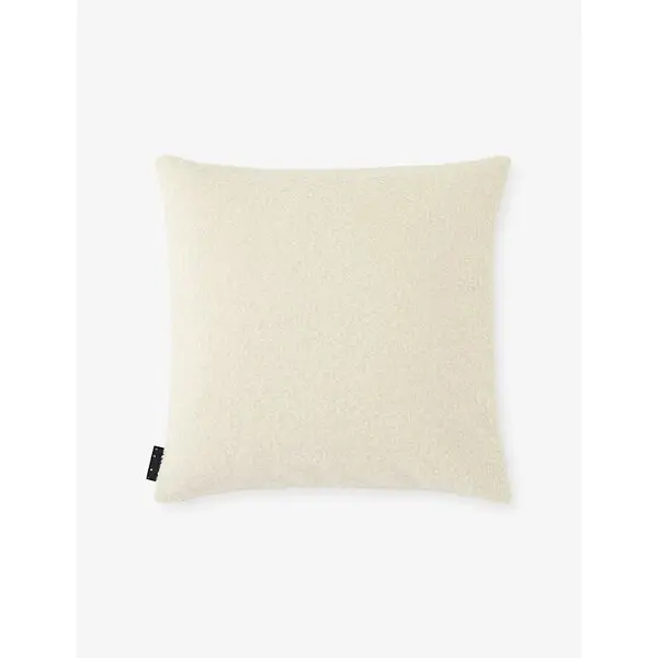 THE CONRAN SHOP Bouclé-texture Alpaca-blend Cushion Cover 50cm X 50cm - Snow