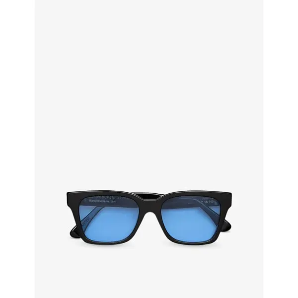 RETROSUPERFUTURE Square-frame Acetate Sunglasses - Azure