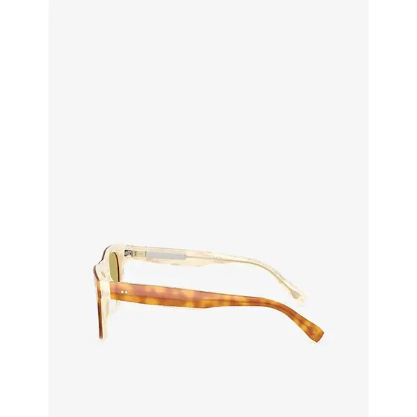 Brunello Cucinelli Pillow-frame Acetate Sunglasses