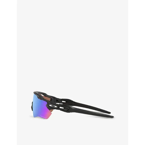 Oakley Shield-frame Acetate Sunglasses - Black