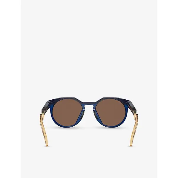 Oakley Round-frame Acetate Sunglasses - Blue