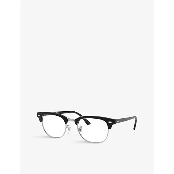 Ray-ban Clubmaster Acetate Optic Glasses - Black