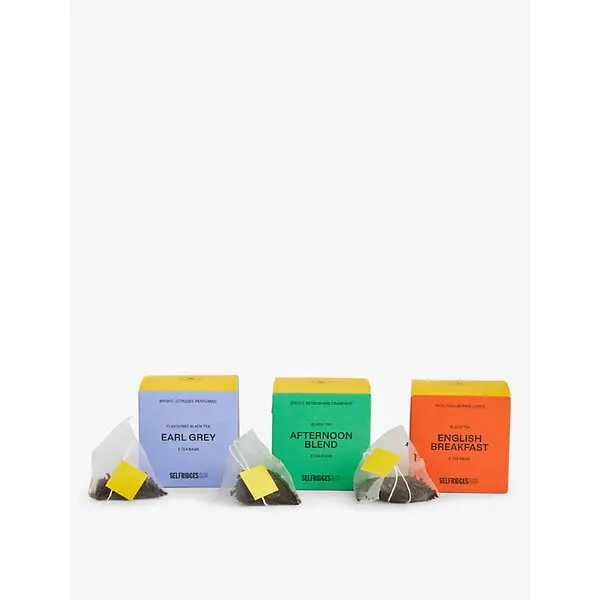 SELFRIDGES SELECTION Traditional Tea Mini Trio Box Of 15