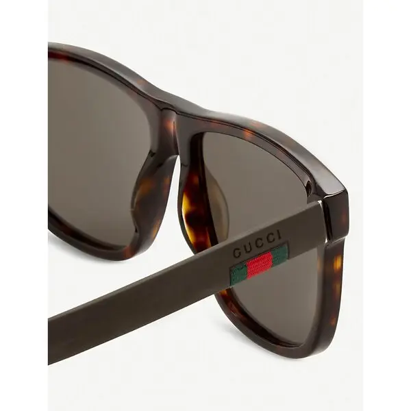 Gucci Gg0010 Rectangle-frame Sunglasses
