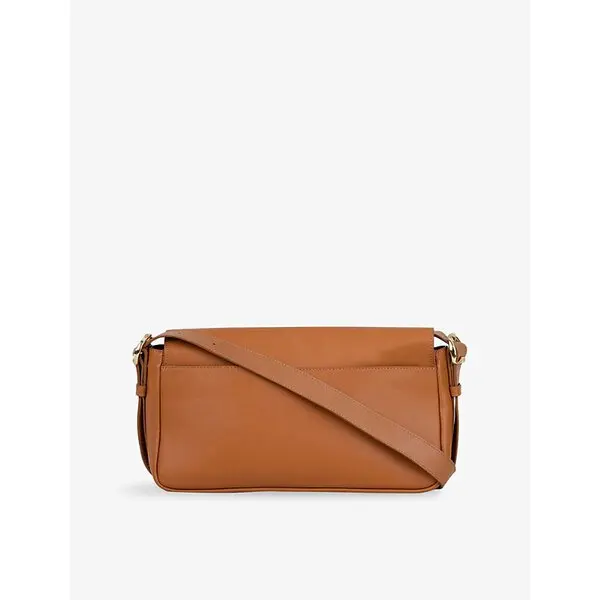 Sandro Le Mambo Leather Shoulder Bag