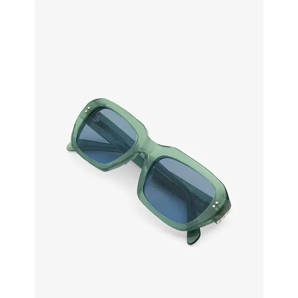 RETROSUPERFUTURE Miles Square-frame Sunglasses - Sage
