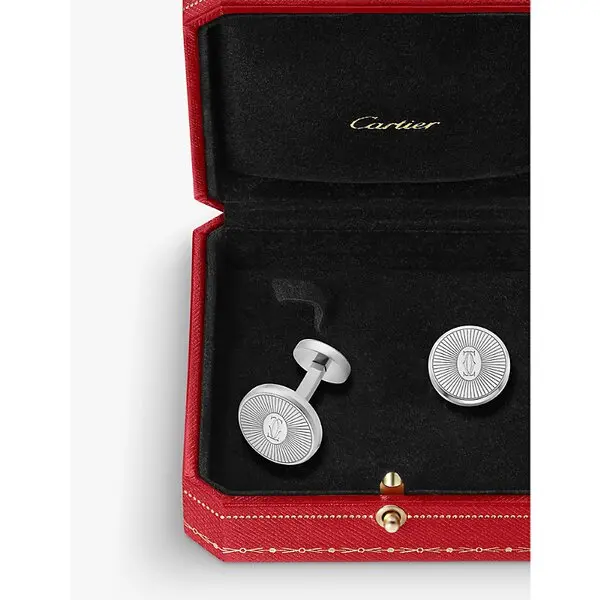 Cartier C De Sterling- Cufflinks