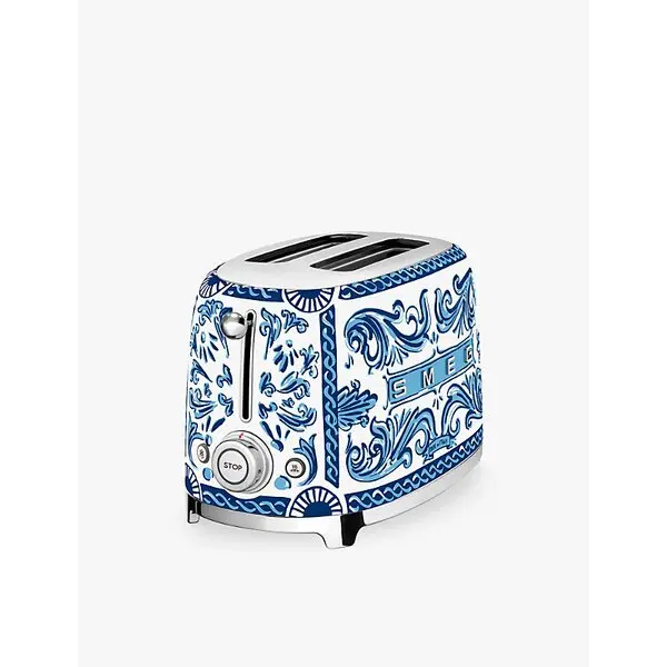 SMEG X Dolce & Gabbana Mediterraneo Two Slice Toaster