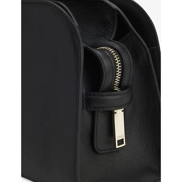 BOSS Ariell Leather Bowling Bag