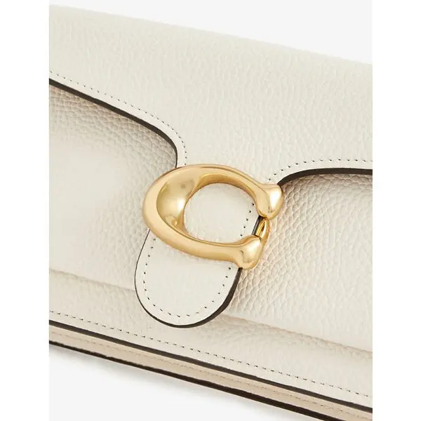 COACH Tabby Leather Chain Clutch