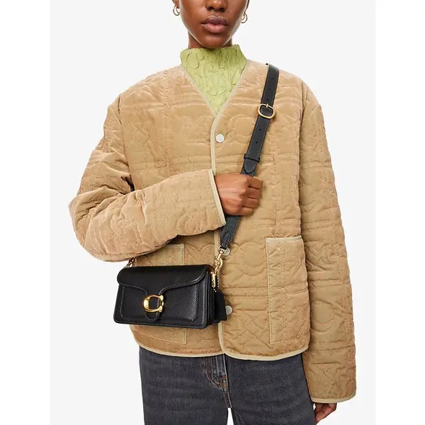 COACH Tabby 20 Leather Shoulder Bag