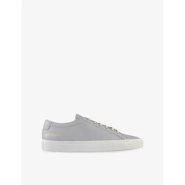 COMMON PROJECTS Achilles Leather Trainers - Light Grey