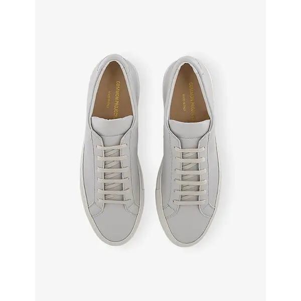 COMMON PROJECTS Achilles Leather Trainers - Light Grey