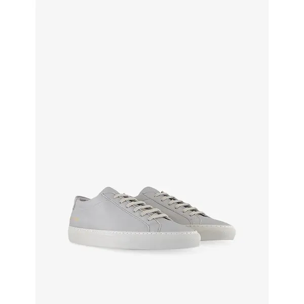 COMMON PROJECTS Achilles Leather Trainers - Light Grey